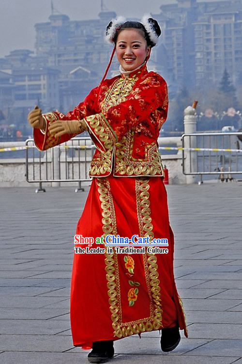Traditional Chinese Parade and Celebration Costume