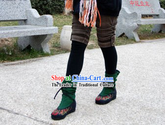 Traditional Chinese Ethnic Boots
