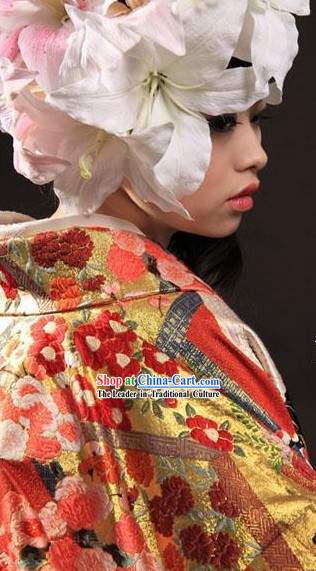 Japanese Princess Wedding Kimono Complete Set