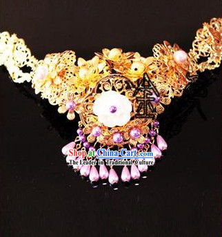 Ancient Chinese Handmade Forehead Jewelry