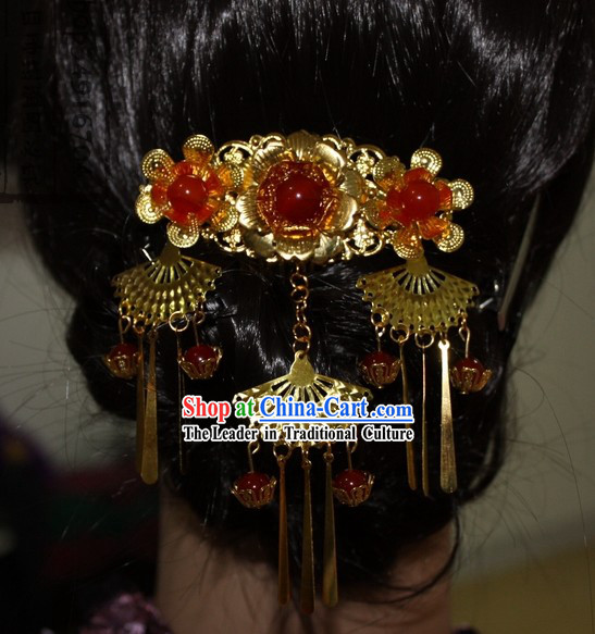 Traditional Chinese Handmade Headpiece for Women