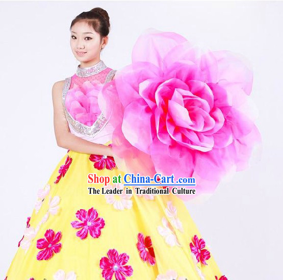Chinese Stage Dance Large Flower Prop