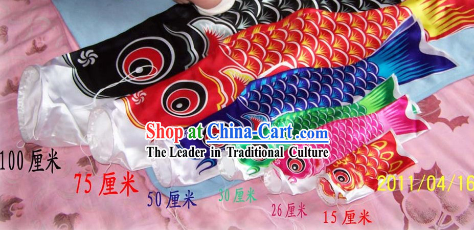 Japanese Style Carp Streamers Carp banners Fish Flag Decoration