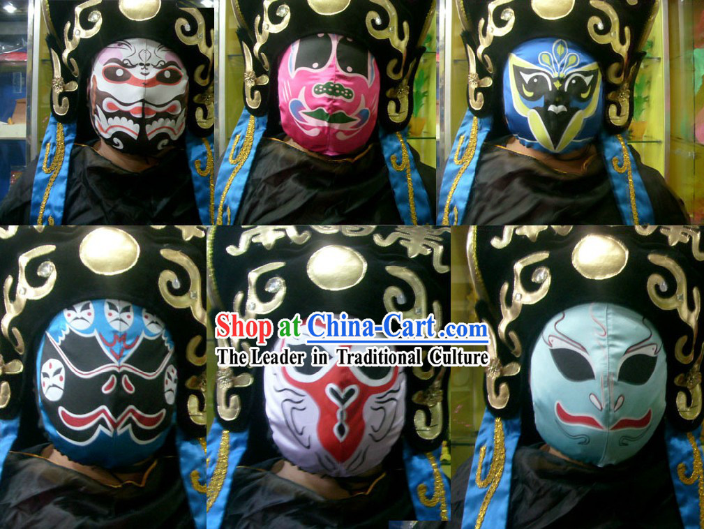 Handmade Mysterious Chinese Sichuan Arts Changing Mask