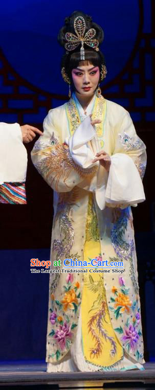Chinese Beijing Opera Court Lady Apparels Princess Changping Costumes ...