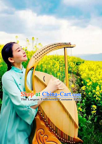 Chinese Traditional Musical Instruments China Ancient Konghou 46 ...